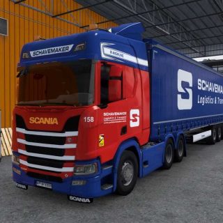 Skin Pack Schavemaker pour Scania R&S nouvelle génération v1.4 ETS2 ...