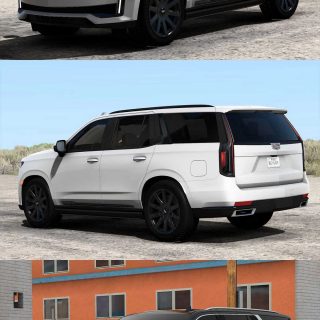 Cadillac Escalade 2021 v1.0 - 1.48 ATS - ETS2 Mod | ATS Mod