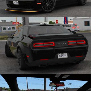 Dodge Challenger SRT Hellcat Widebody 2018 v1.4 - 1.48 ATS - ETS2 Mod ...