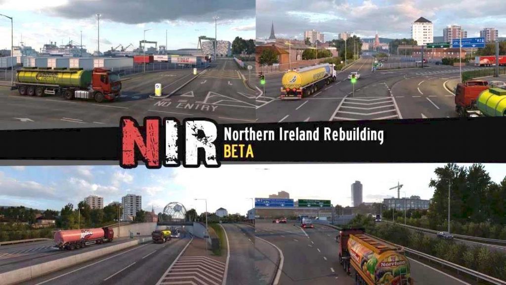 NIR (Reconstruction de l'Irlande du Nord) v0.60 ETS2 - ETS2 Mod | ATS Mod