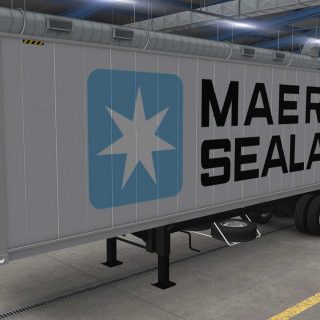 REMORQUE CONTENEUR CHEETAH 1.48.5 ATS - ETS2 Mod | ATS Mod