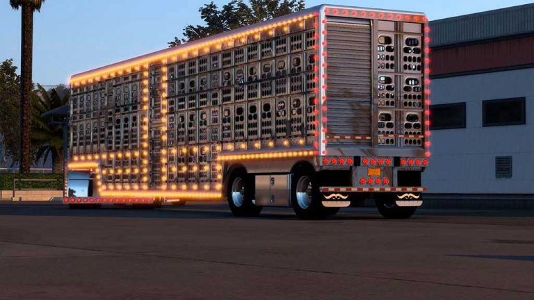 SCS Belly Livestock - Personnalisé v1.1 ATS - ETS2 Mod | ATS Mod