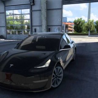 Tesla Model 3 Performances v1.0 ETS2 - ETS2 Mod | ATS Mod