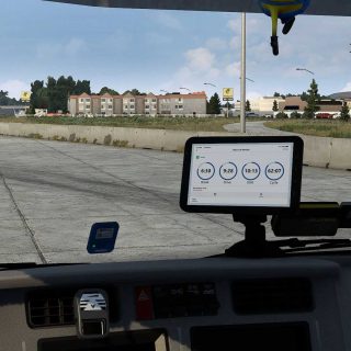 Texture de l'application EDL pour la tablette d'accessoires de cabine ...