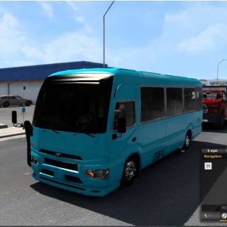 Toyota Coaster G4 2022 v1.2 ATS - ETS2 Mod | ATS Mod
