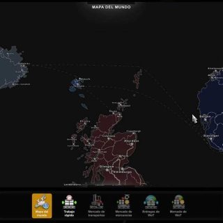 Carte colorée pour ProMods v1.1 1.48.5 ETS2 - ETS2 Mod | ATS Mod