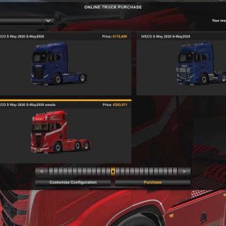 Iveco S-Way Weeda Transport DTM v1.48.x ETS2 - ETS2 Mod | ATS Mod
