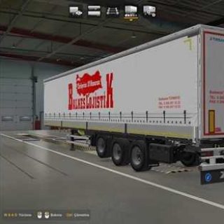 Tirsan Trailer Balkes Logistic Paintjob 1.48 ETS2 - ETS2 Mod | ATS Mod