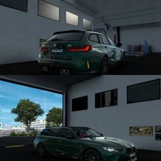 BMW M3 G80 Touring 2023 1.49 ETS2 - ETS2 Mod | ATS Mod