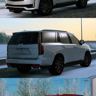 Cadillac Escalade 2021 v1.1 1.49 ATS - ETS2 Mod | ATS Mod