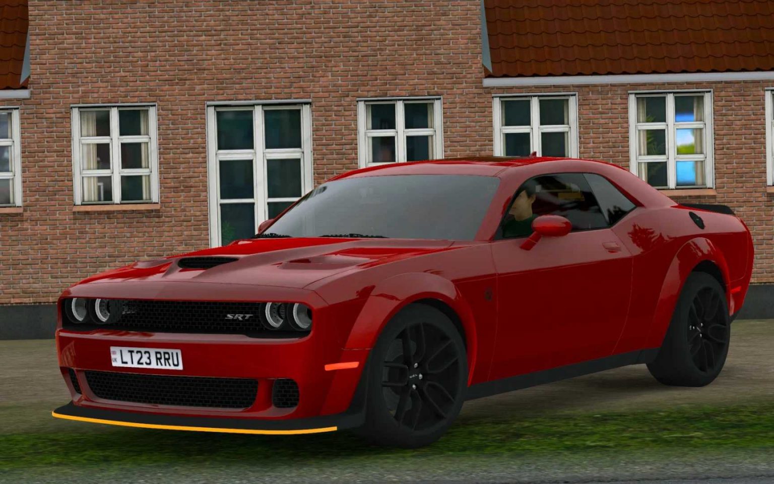 Dodge Challenger SRT Hellcat Widebody 2018 V1.5 1.49 ETS2 - ETS2 Mod ...