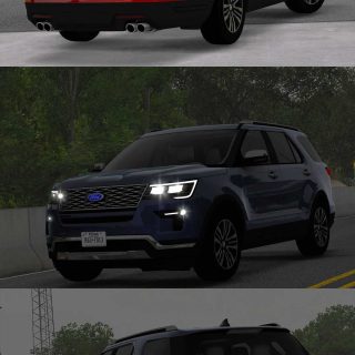 Ford Explorer Platine 2019 v1.2 1.49 ATS - ETS2 Mod | ATS Mod