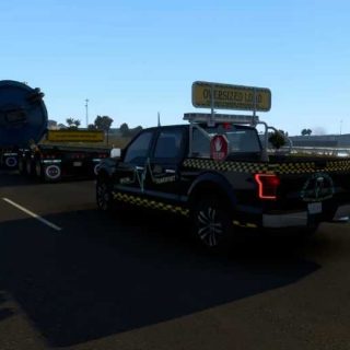 GMC Logistics - Camion d'escorte spécial pick-up v2.0 ATS - ETS2 Mod ...