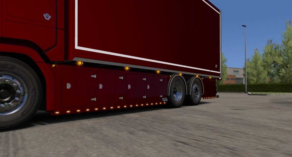 Jupes latérales personnalisées avec Toolbox v4.0 ETS2 - ETS2 Mod | ATS Mod