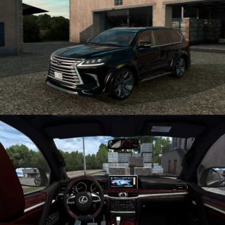 Lexus LX 570 Super Sport 1.49 ETS2 2021 - ETS2 Mod | ATS Mod