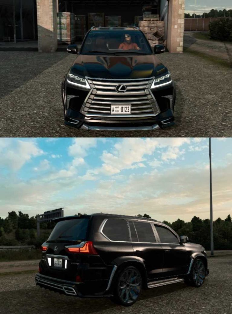 Lexus LX 570 Super Sport 1.49 ETS2 2021 - ETS2 Mod | ATS Mod