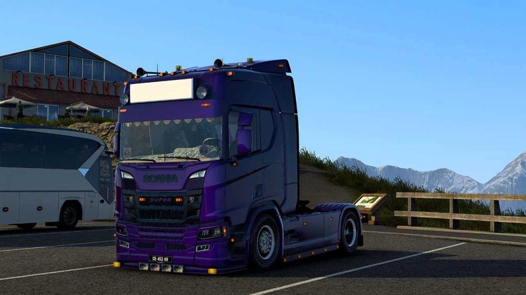 Scania R500 personnalisé par XBX 1.49 ETS2 - ETS2 Mod | ATS Mod