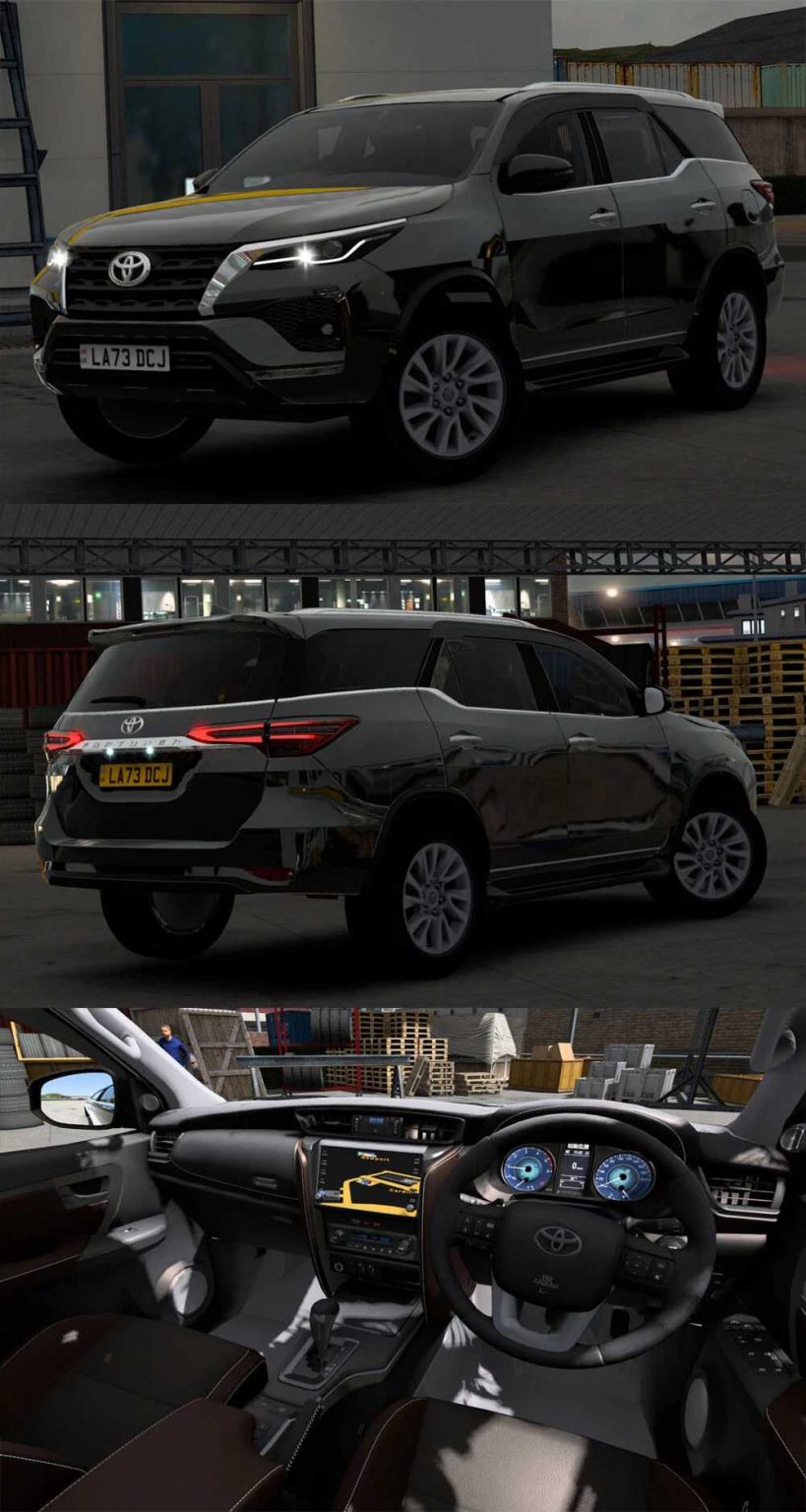Toyota Fortuner AN160 v1.2 - 1.49 ATS - ETS2 Mod | ATS Mod
