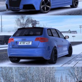 Audi RS3 Sportback 2011 8P v2.1 1.49ATS - ETS2 Mod | ATS Mod