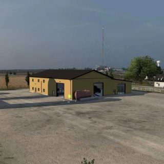 Bovina Texas Yard (Texas) v2.0 1.49 ATS - ETS2 Mod | ATS Mod