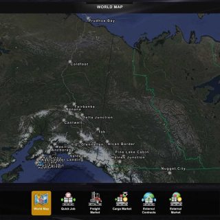 Carte de l'Alaska v0.6 1.49 ATS - ETS2 Mod | ATS Mod