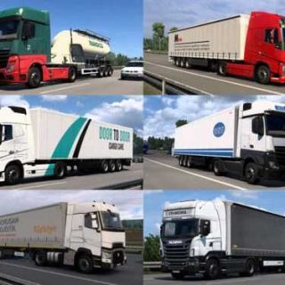 JAD AI Truck Traffic Pack v1.1 ETS2 - ETS2 Mod | ATS Mod
