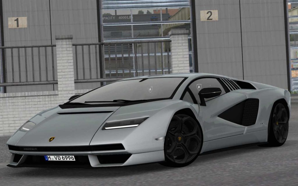 Lamborghini Countach LPI 800-4 2022 V1.2 1.49 ETS2 - ETS2 Mod | ATS Mod