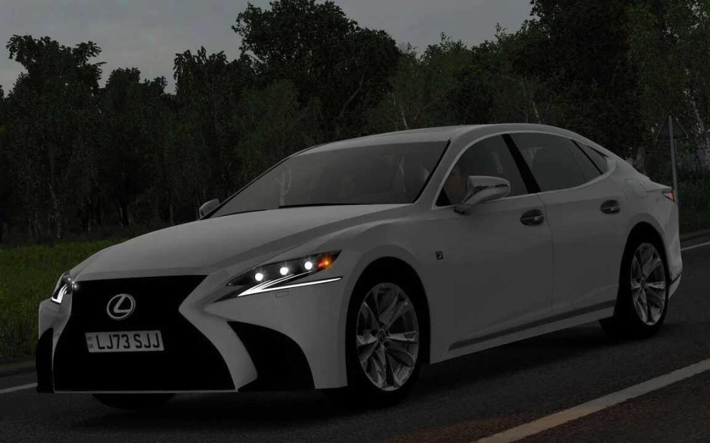 Lexus LS 500 F-Sport 2018 v1.2 1.49 ETS2 - ETS2 Mod | ATS Mod