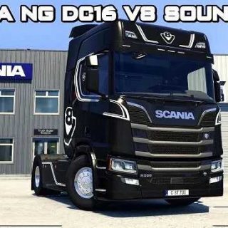 SCANIA NextGen DC16 V8 Module sonore v1.3 ETS2 - ETS2 Mod | ATS Mod