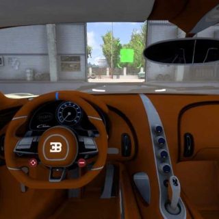 Bugatti Chiron (2021) 1.49 ATS - ETS2 Mod | ATS Mod