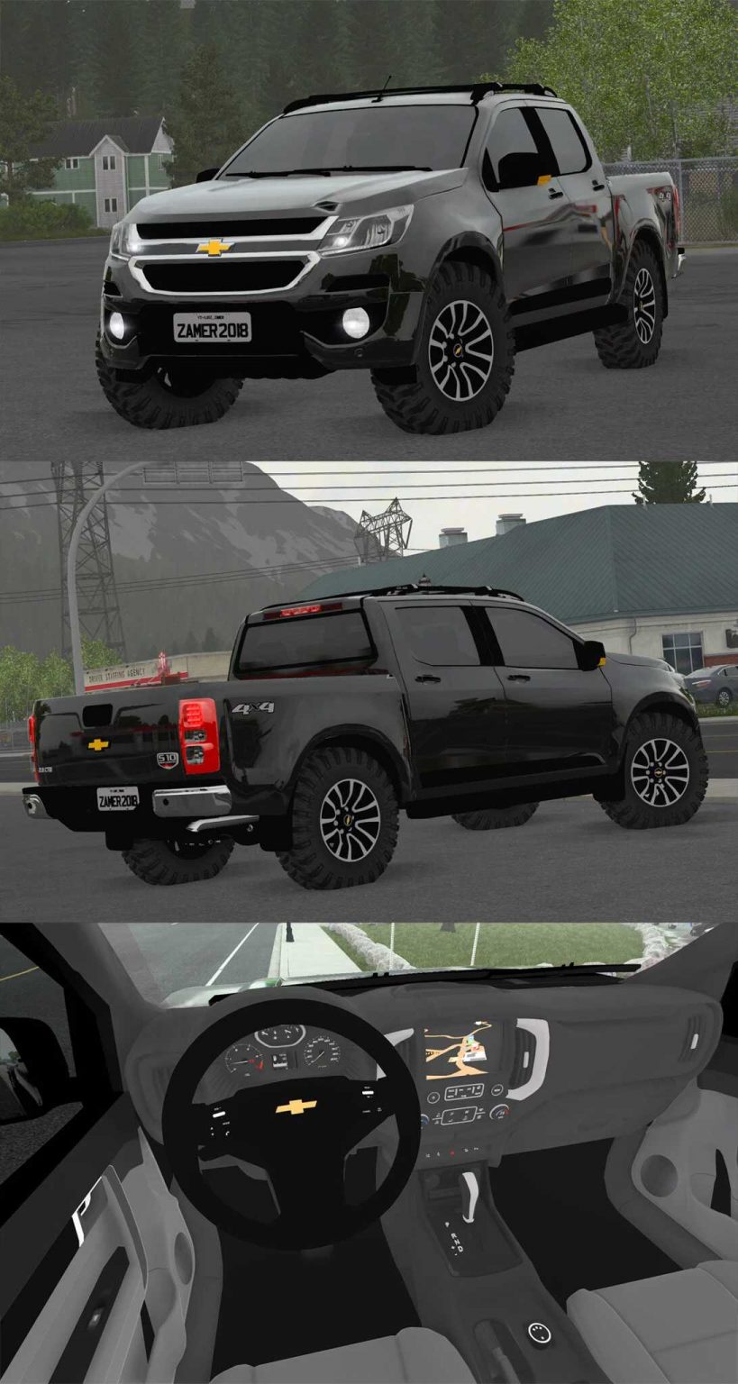 Chevrolet S10 High Country 2017 v5.8 1.49 ATS - ETS2 Mod | ATS Mod