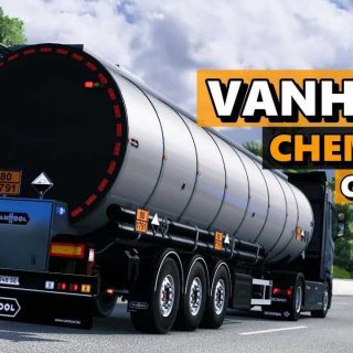 Citerne chimique Vanhool par Wolli v1.1 1.49 ETS2 - ETS2 Mod | ATS Mod