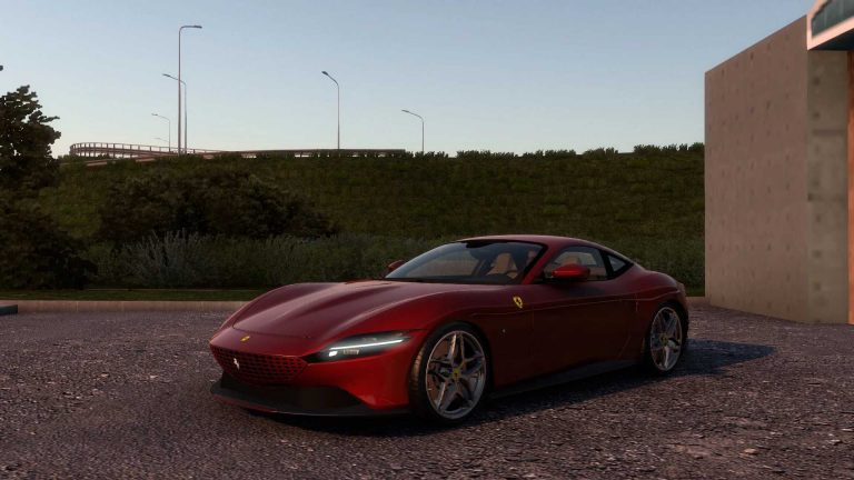 Ferrari Roma Spider v1.2 ETS2 2021 - ETS2 Mod | ATS Mod