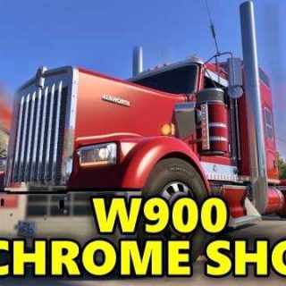 Kenworth W900L Chrome Shop v1.4.1 1.49 ATS - ETS2 Mod | ATS Mod