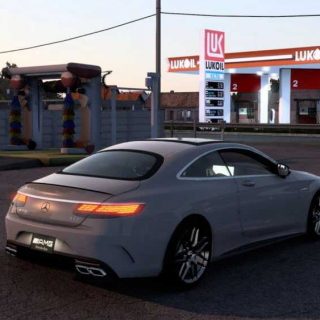 Mercedes-Benz AMG S63 Coupé (2021) v2.2 1.49 ATS - ETS2 Mod | ATS Mod