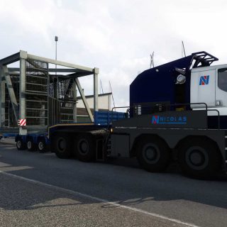 RENAULT KERAX TRACTOMAS 8X8 V1.1 ETS2 - ETS2 Mod | ATS Mod