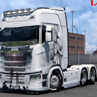 Scania Woman Skin 03 1.49 MISE À JOUR v1.0 ETS2 - ETS2 Mod | ATS Mod