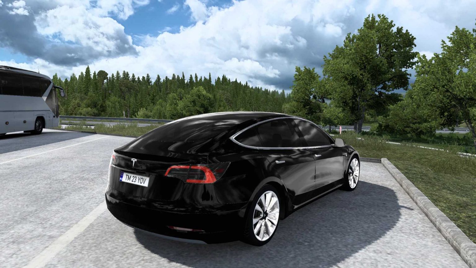 Tesla Model 3 Performance 2021 v1.0 ETS2 - ETS2 Mod | ATS Mod