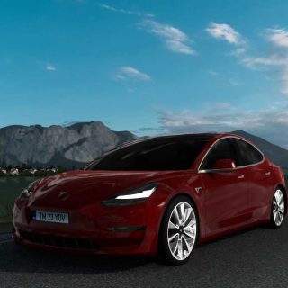 Tesla Model 3 Performance 2021 v1.0 ETS2 - ETS2 Mod | ATS Mod