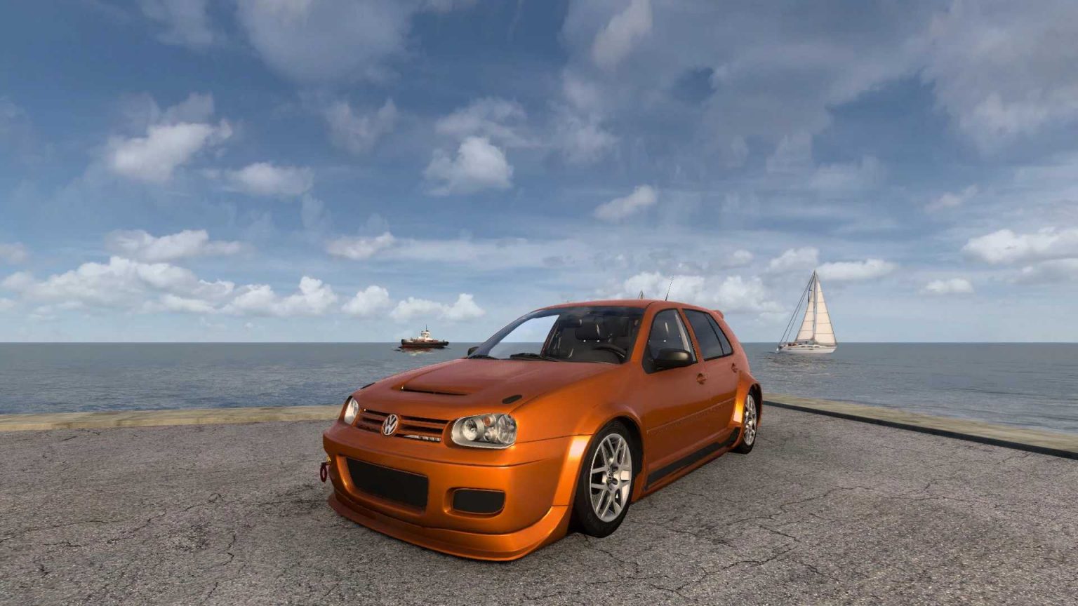 Volkswagen Golf 4 1.9TDI 2004 Fix v2.1 ETS2 - ETS2 Mod | ATS Mod