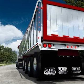 Alfab End Dump Trailer v2.1 1.49 ATS - ETS2 Mod | ATS Mod