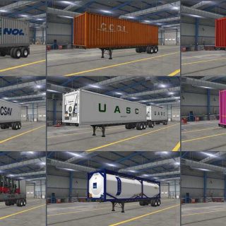 Arnook's Container Pack - Édition V8 1.49 ATS - ETS2 Mod | ATS Mod