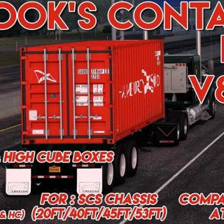Arnook's Container Pack - Édition V8 1.49 ATS - ETS2 Mod | ATS Mod