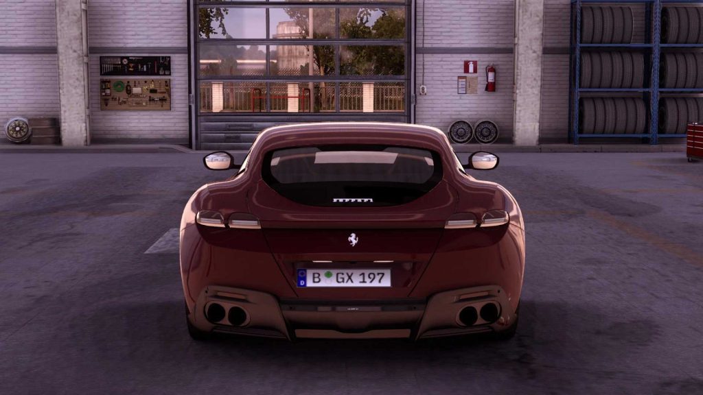 Ferrari Roma Spider v2.2 ETS2 - ETS2 Mod | ATS Mod