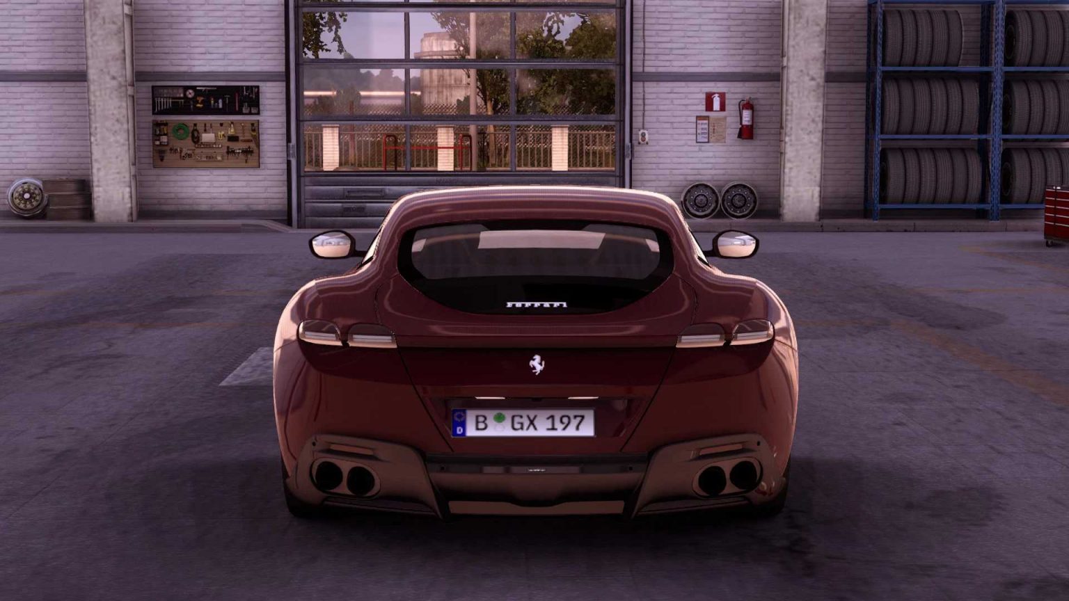 Ferrari Roma Spider v2.2 ETS2 - ETS2 Mod | ATS Mod