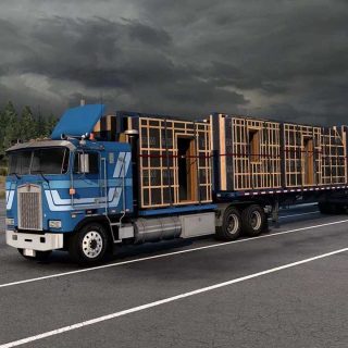 Kenworth K100-E Drom Module complémentaire v1.49 ATS - ETS2 Mod | ATS Mod