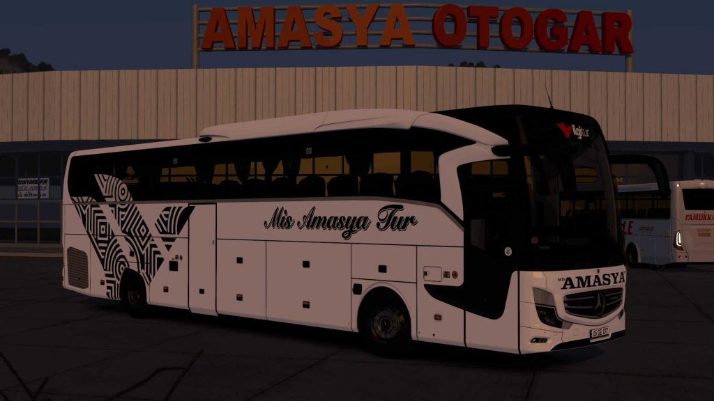 Mercedes Benz Travego 16 SHD E6 Mis Amasya Tur Skinpack v1.0 ETS2 ...