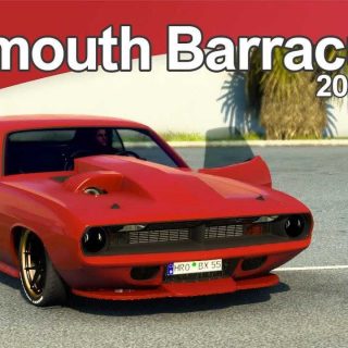 Plymouth Barracuda 2016/1968 v1.1 1.49.x ETS2 - ETS2 Mod | ATS Mod