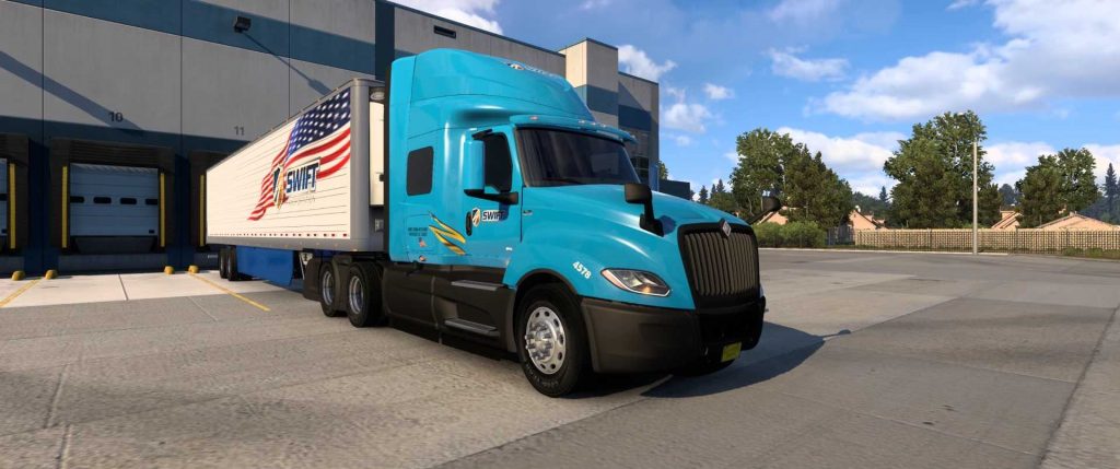 Remorque SCS 53 Swift Skin ATS - ETS2 Mod | ATS Mod