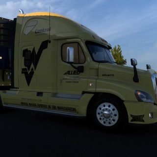 Skin allié pour Ruda Cascadia 1.49 ATS - ETS2 Mod | ATS Mod